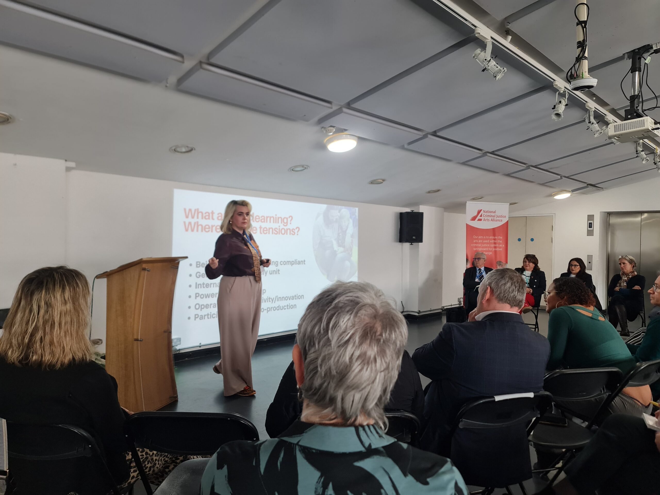 SIG Safe Ground at the National Crime Justice Arts Alliance Event ...